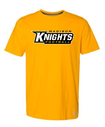 Russell Athletic T-shirt w/ screened Madison Football logo | Madison ...